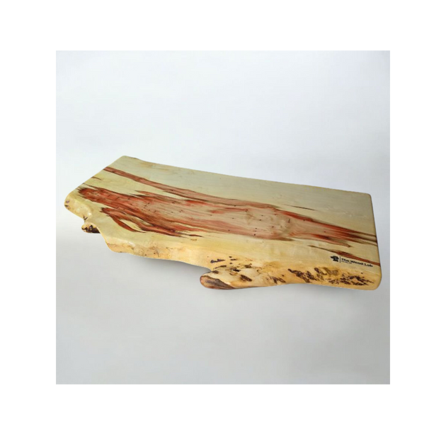 Live Edge Flaming Box Elder Block 1162 – Murphywoodlab