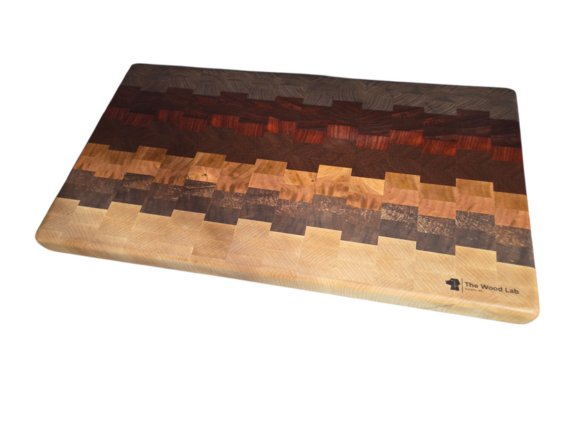 Gradient Endgrain Cutting Board 1865 – Murphywoodlab